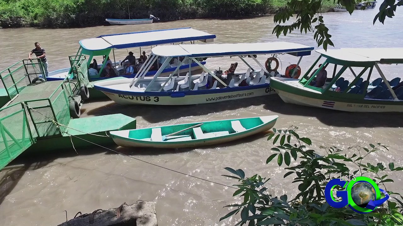 Boarding the Boats on the Tempisque River at Palo Verde - YouTube