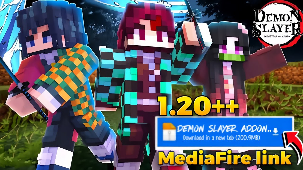 This New Demon Slayer Addon Is AMAZING | Demon Slayer Addon/Mod For ...