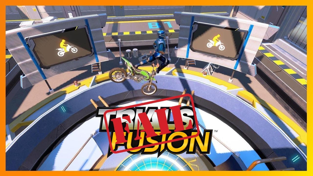 THIS WHOLE GAMEPLAY WAS A FAIL - Trials Fusion - YouTube