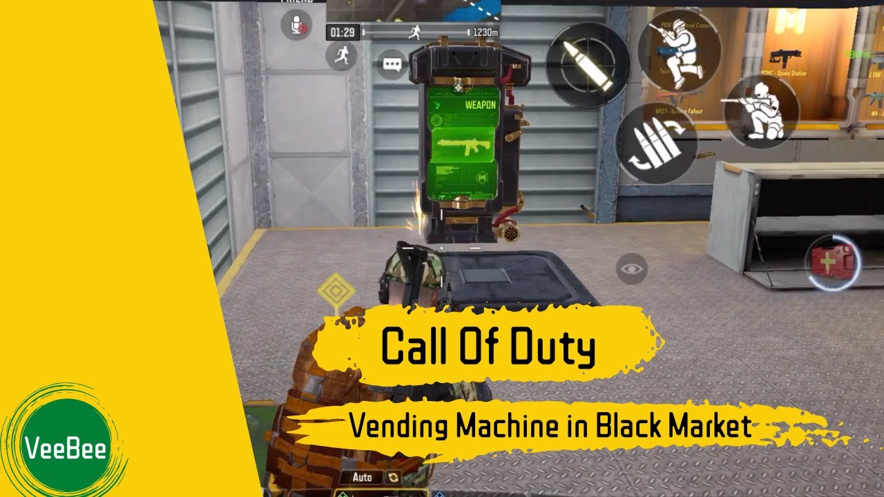 COD - Call Of Duty - Where to find the Vending Machine in Black Market ...