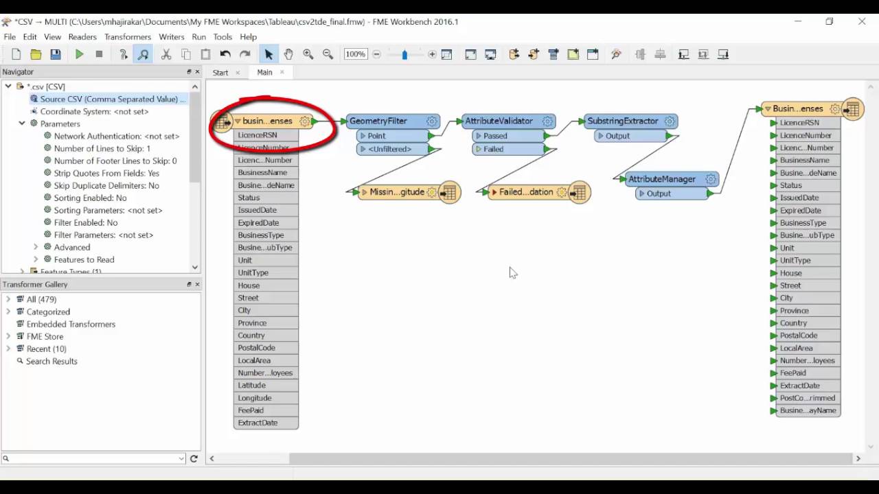 Preparing Data for Tableau with FME: Merging Multiple Spreadsheets ...