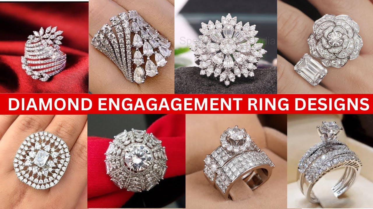 Luxury Diamond engagement ring designs | #diamondring #engagementring ...