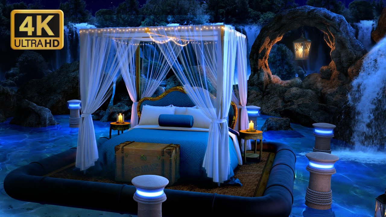 Drifting Off to Sleep - Fall asleep on a raft bed surrounded by ...