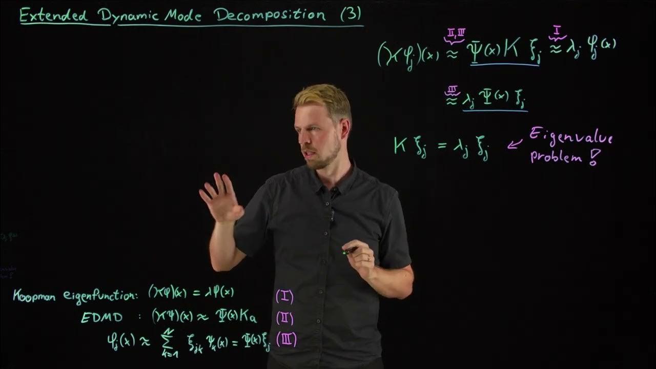 Extended Dynamic Mode Decomposition 3 - Koopman eigenfunctions (DS4DS 8 ...