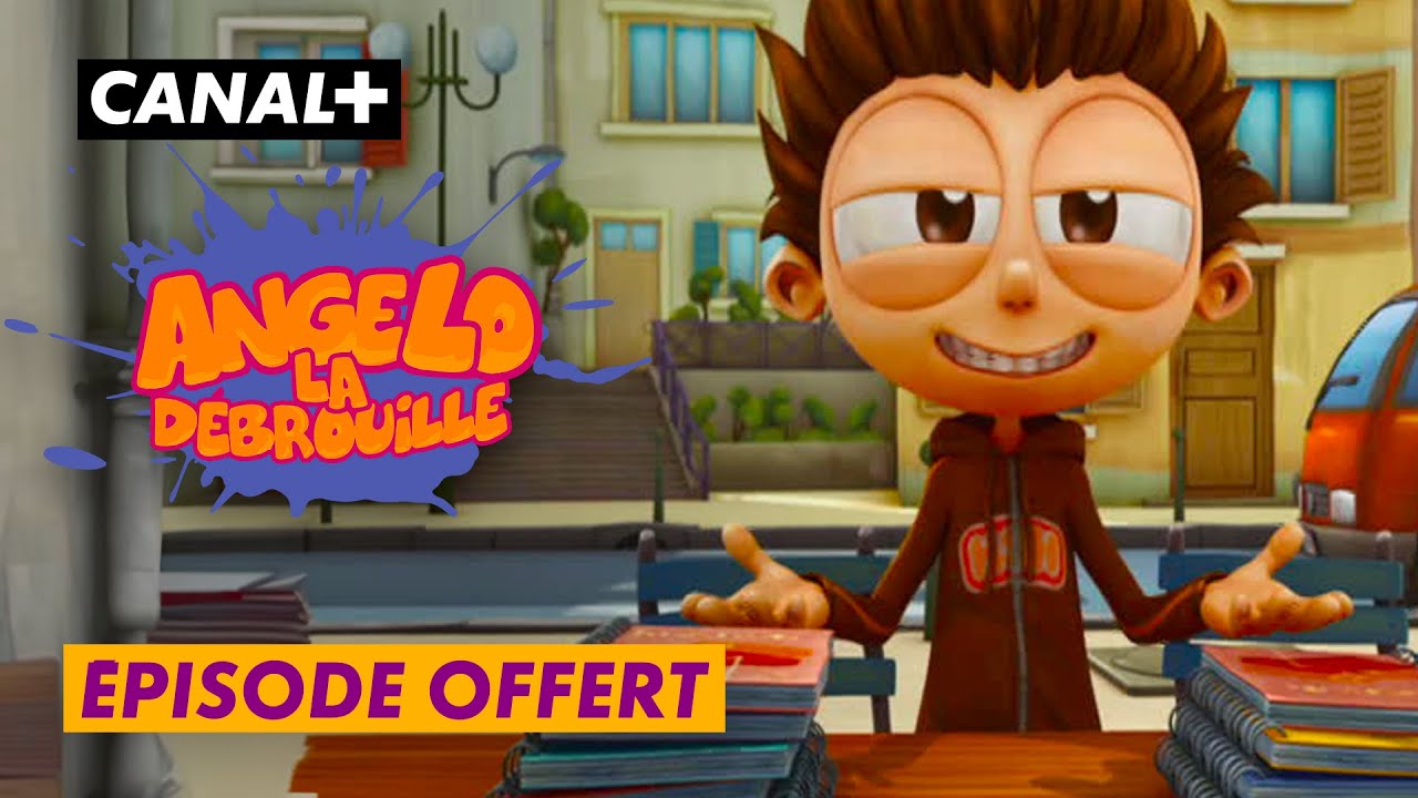ANGELO - Episode entier "La guerre des livres" - CANAL+kids - YouTube