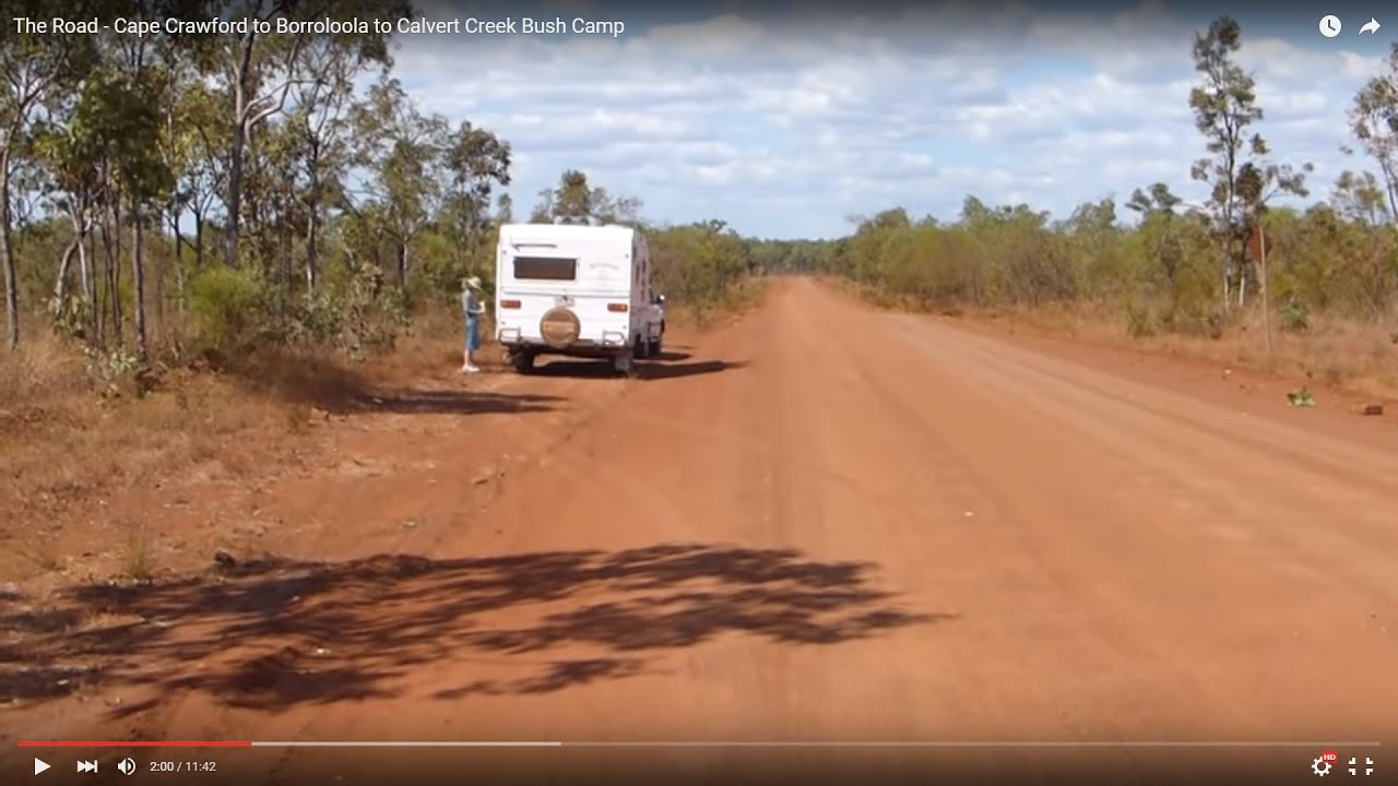 The Road - Cape Crawford to Borroloola to Calvert Creek Bush Camp - YouTube