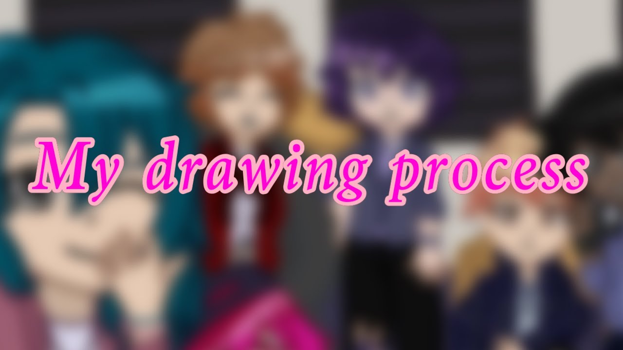 My drawing process (Also TMF’s fanart :3) - YouTube