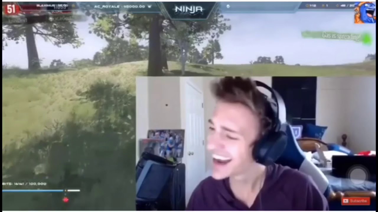 Ninja impersonates female streamer (Old Ninja) - YouTube