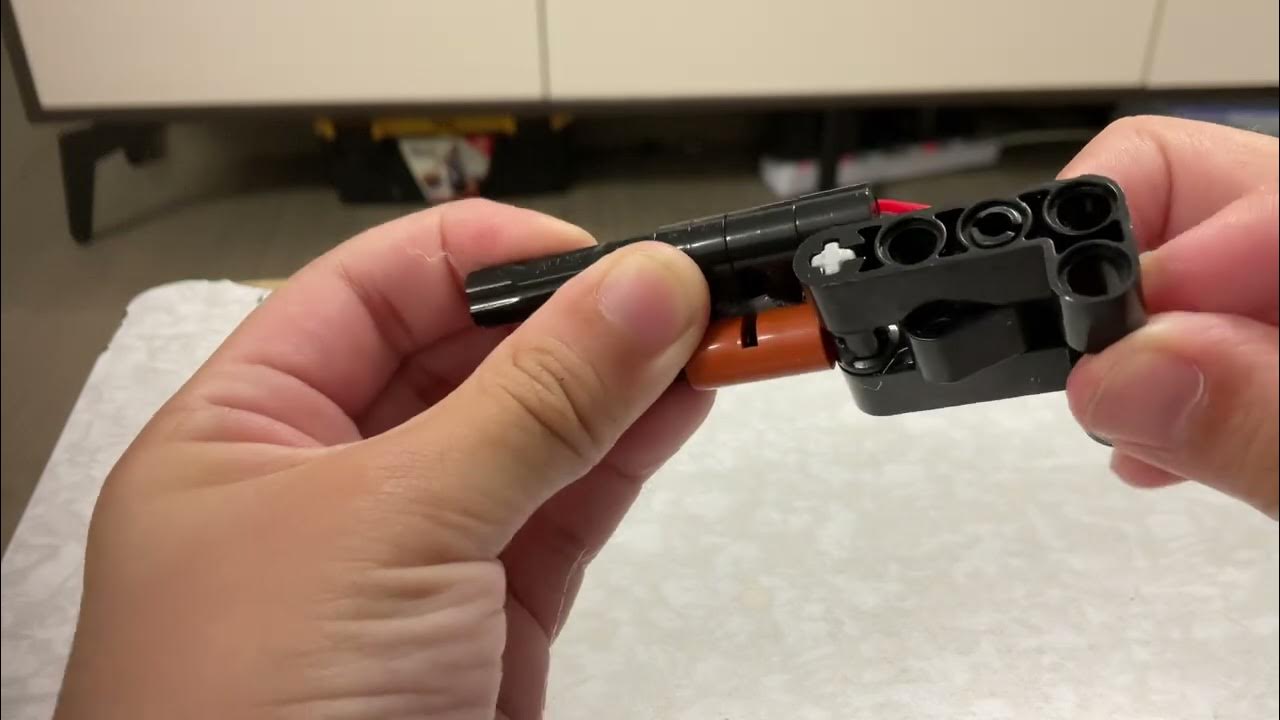 Working Lego gun - YouTube