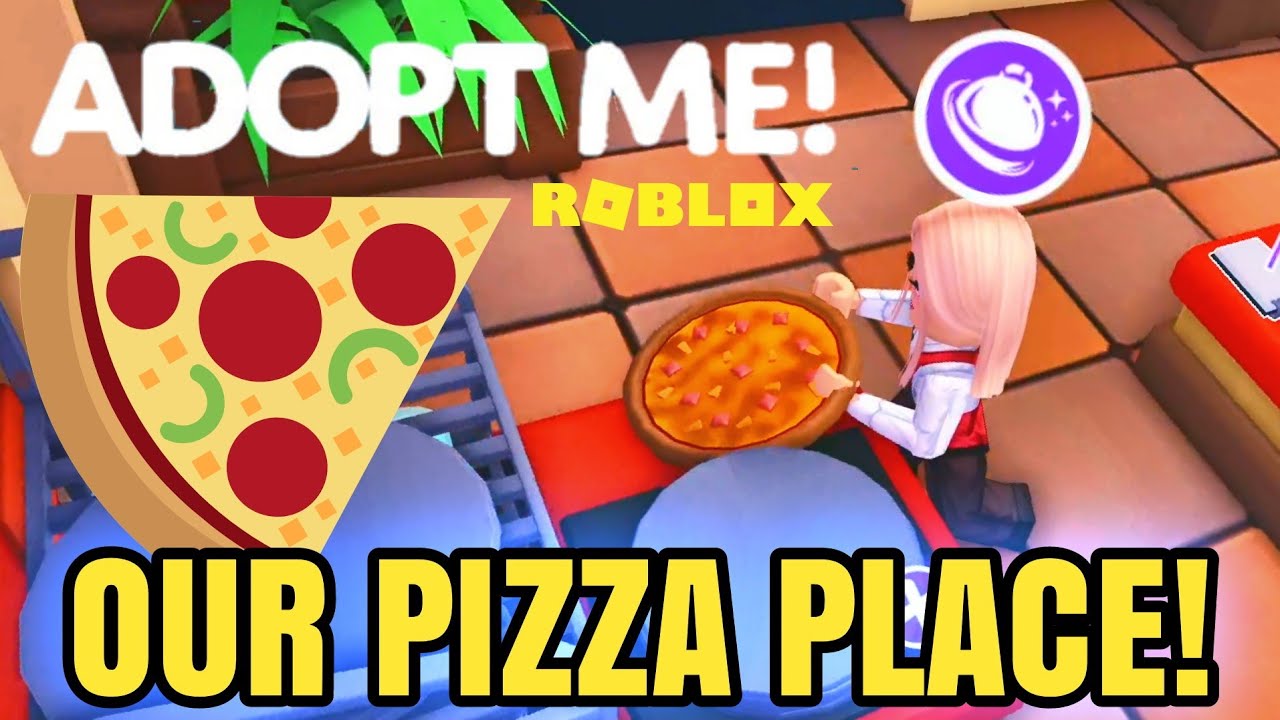 Our Pizza Shop in ADOPT ME! // ROBLOX RP Gaming for Kids - YouTube