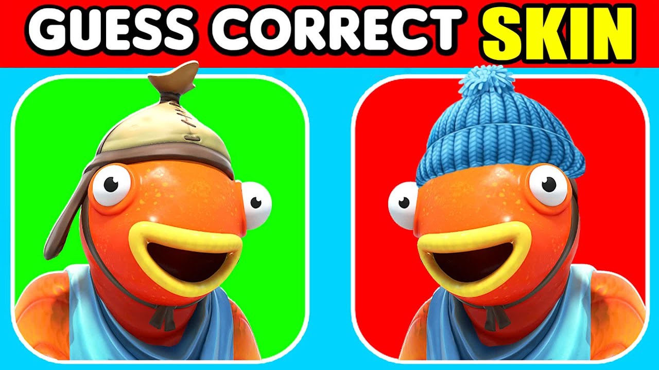 FORTNITE GUESS the SKIN Ep.1 - YouTube