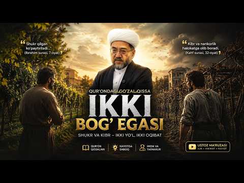 QUR'ONDA KELGAN GO'ZAL VA IBRATLI QISSA Shayx Nuriddin hoji Xoliqnazar Hazratlari