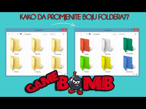 Kako promijeniti boju/izgled foldera! (Tutorijal) - YouTube