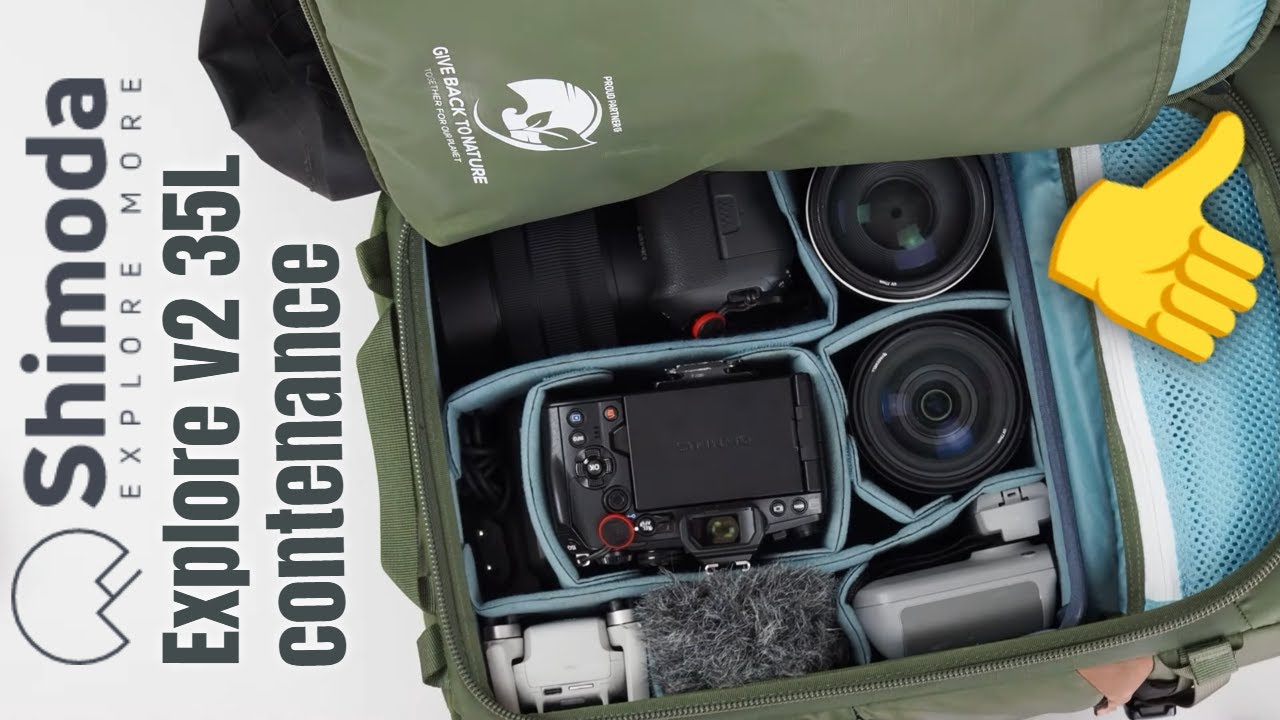 Test Shimoda Explore v2 35L vert [3/3] CONTENANCE DU SAC, configs rando ...