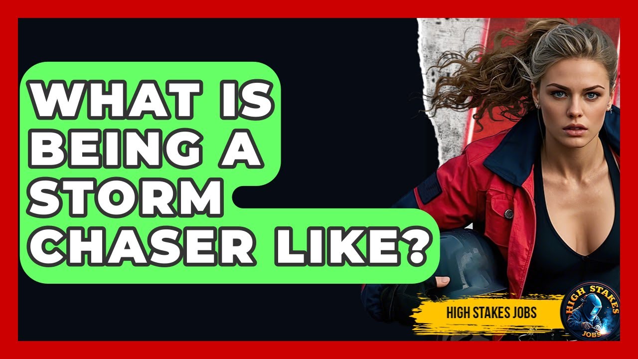 What Is Being A Storm Chaser Like? - High Stakes Jobs - YouTube