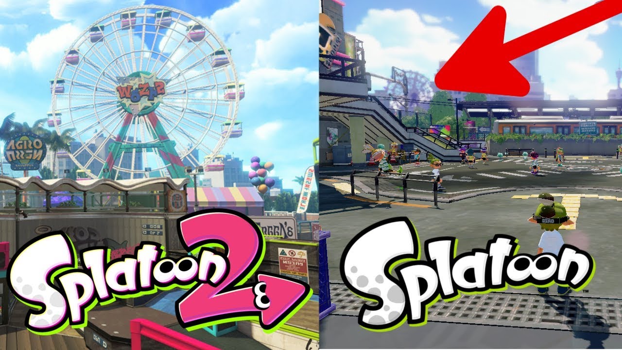 Splatoon 2's Wahoo World Stage Was In Splatoon 1! - YouTube