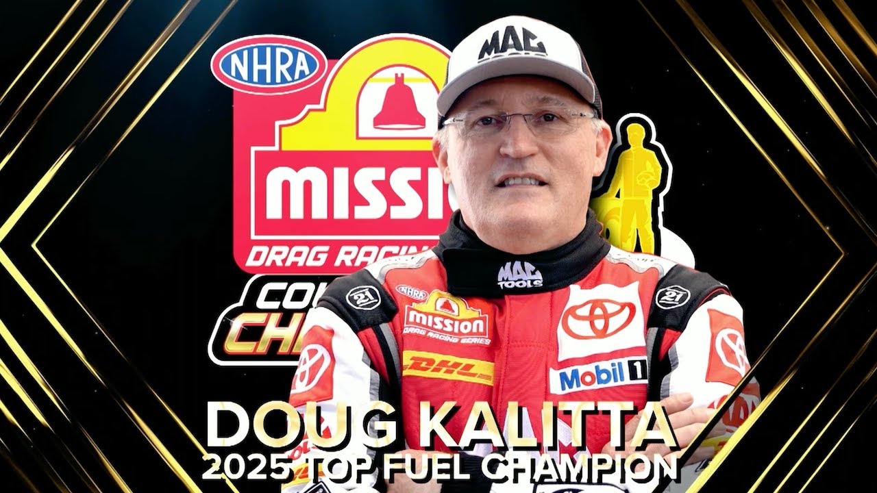 Doug Kalitta's 2025 Top Fuel Championship Speech - YouTube