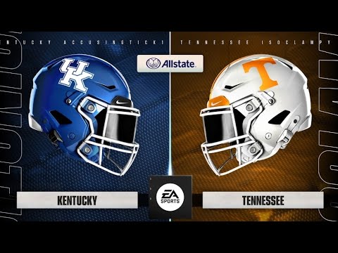 Kentucky vs Tennessee rivalry (NCAA FOOTBALL 25) with: Ferg 1738 - YouTube