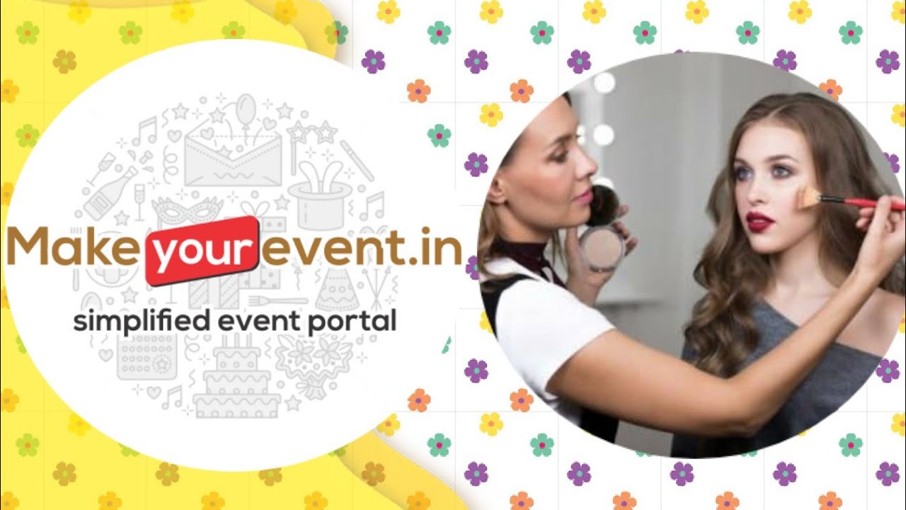Makeup Artist | Live Makeup Demo | NP - #MakeYourEvent - YouTube