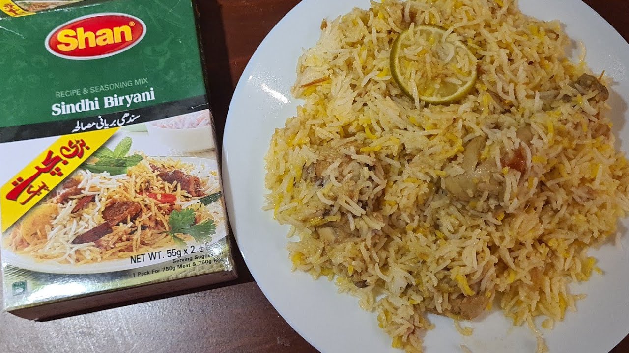 Shan Sindhi Biryani recipe |Easy biryani recipe - YouTube
