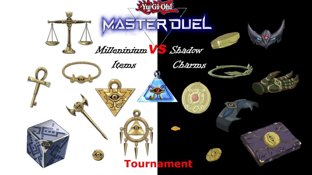 A.I. Tournament Millennium Items vs Shadow Charms - YouTube