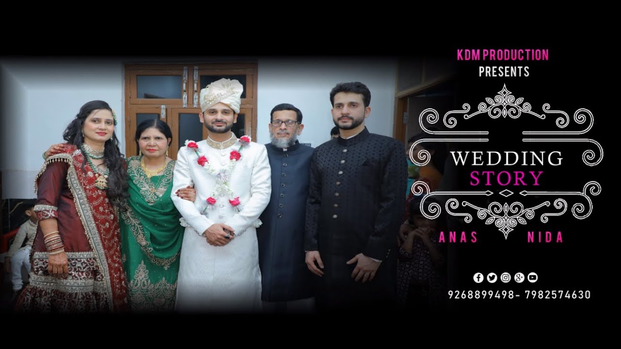 ANAS 💕 NIDA || WEDDING STORY || TEASER || WEDDING HIGHLIGHTS - YouTube