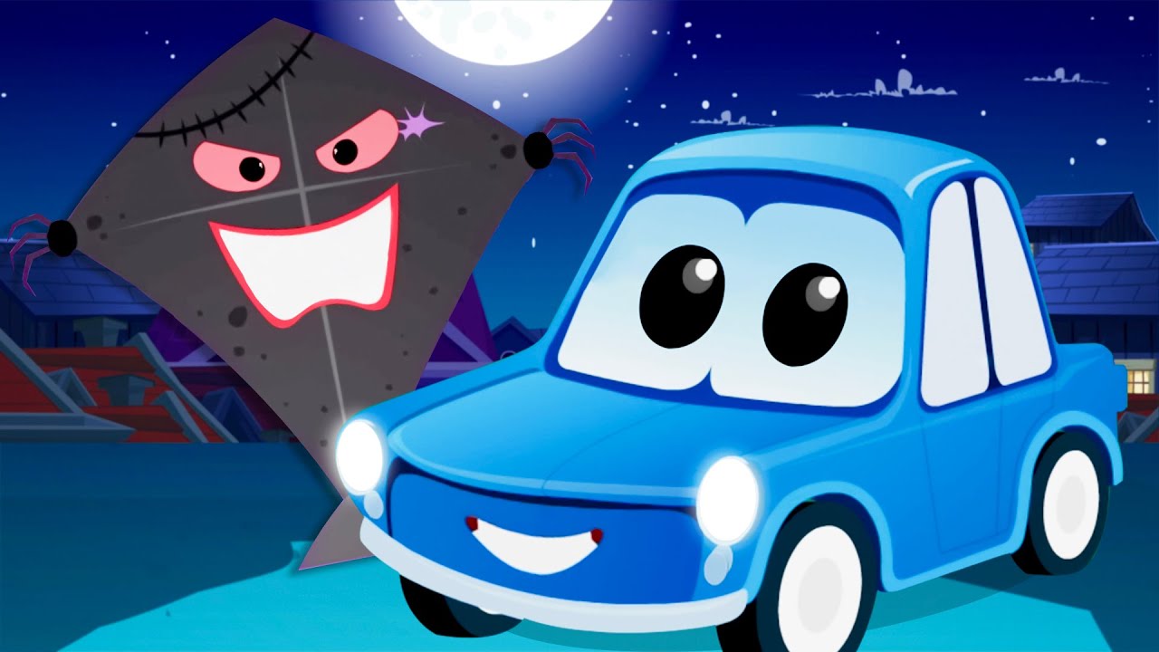 Haunted Kite & More Halloween Car Cartoon Videos for Kids - YouTube