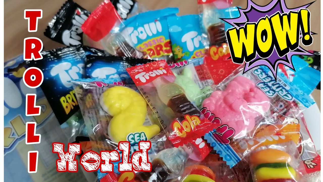 Trolli World Gummy/ unboxing/ No Talking-ASMR/@melanietingsonsvlog ...