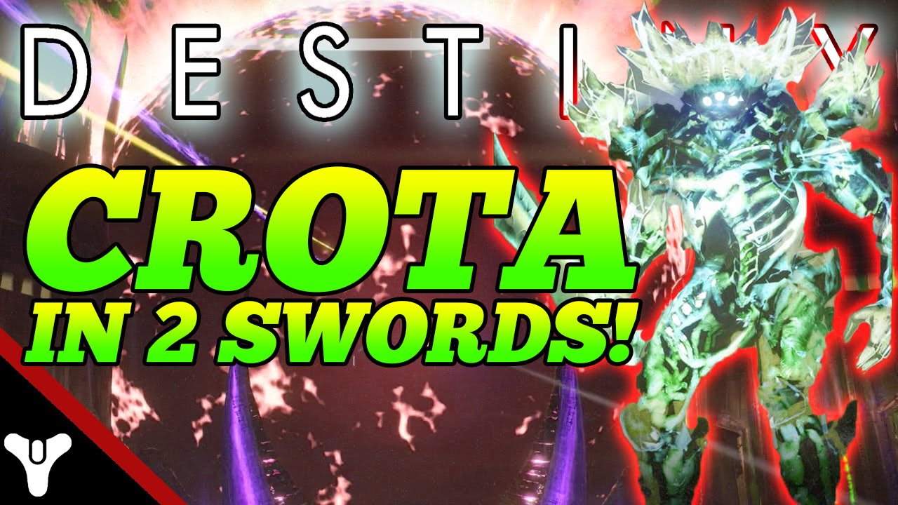 Destiny "KILLING CROTA IN 2 SWORDS!" Destiny How to Kill Crota in 2 ...