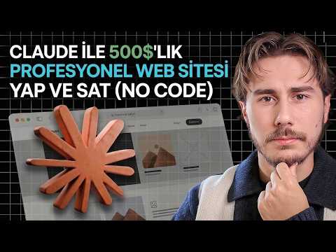 CLAUDE CODE İLE 1 SAATTE PROFESYONEL WEB SİTESİ YAP VE SAT: 2026 REHBERİ