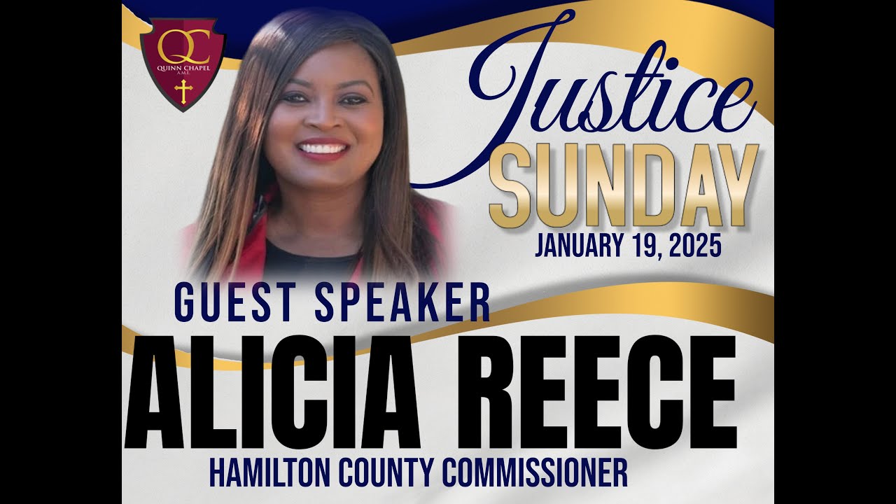 Justice Sunday - Guest Speaker: Alicia Reece (Hamilton County ...