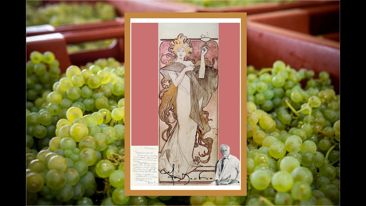 Alfons Mucha Masterpiece: Signed Mural® incl. private letter & portrait ...