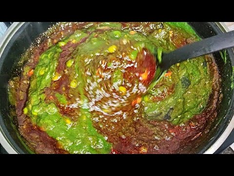 Palak Matar Recipe | पालक मटर रेसिपी | Spinach And Peas | Palak Green ...