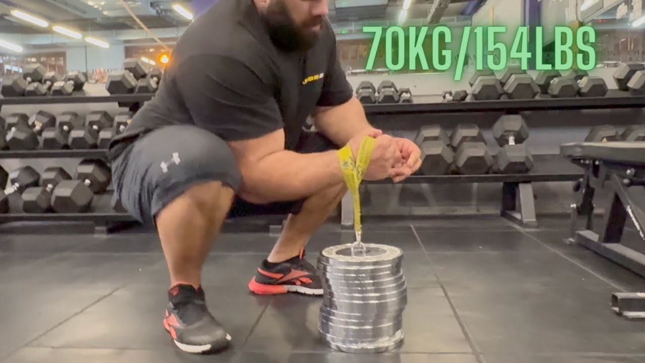 Devon, it's too easy buddy... You need to get stronger! 70kg/154lbs ...