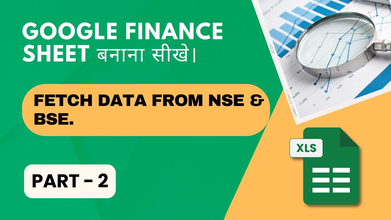 GOOGLE SHEETS BASIC DETAILS // LIVE AND DATE TO DATE // IMPORTED INFORMATION BSE & NSE //GOOD ...