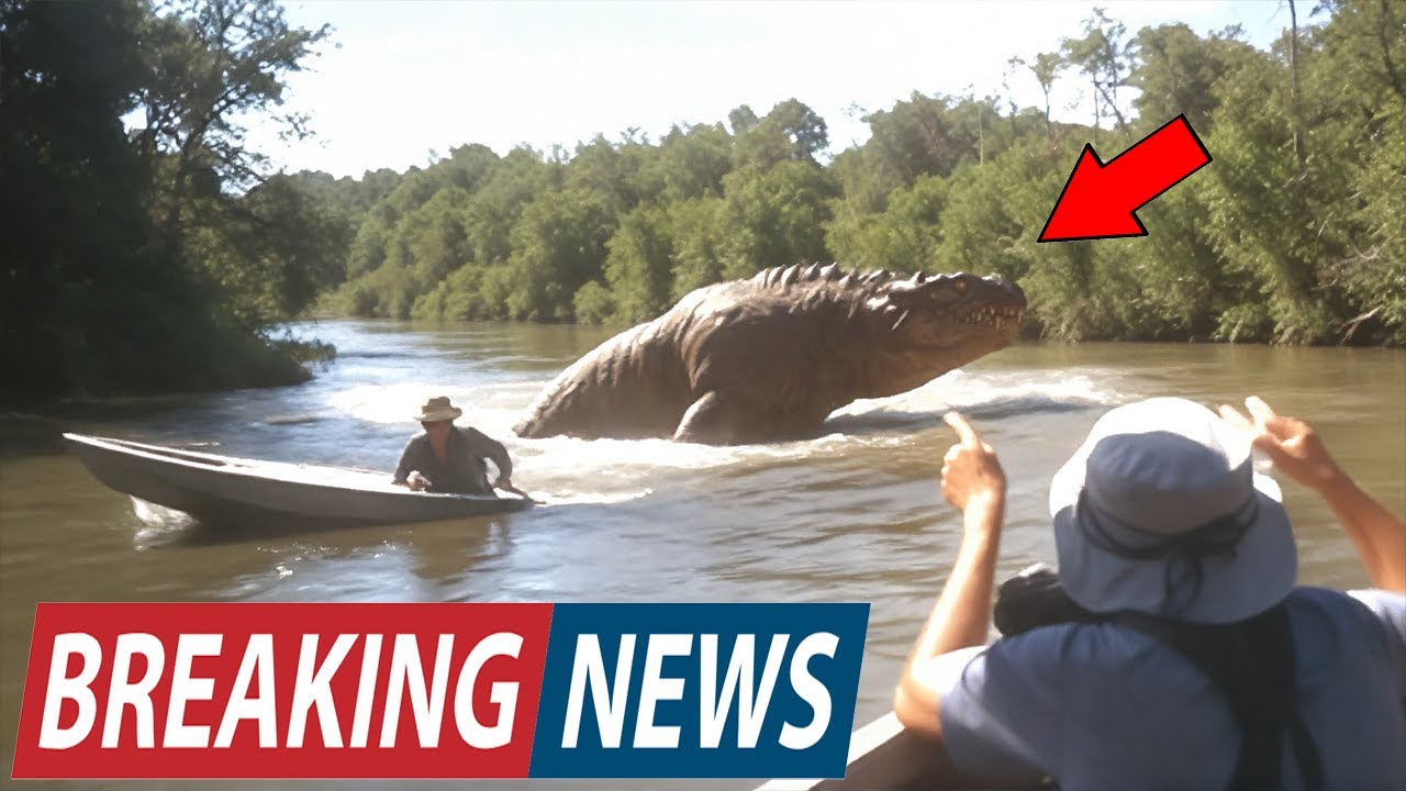 Terrified Tourists JUST Filmed a Monster Erupting From the Amazon River ...