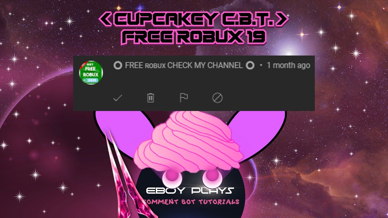 FREE ʀᴏʙᴜx Pt.19 (Roblox Comment Bots) | Eboy Plays Comment Bot ...