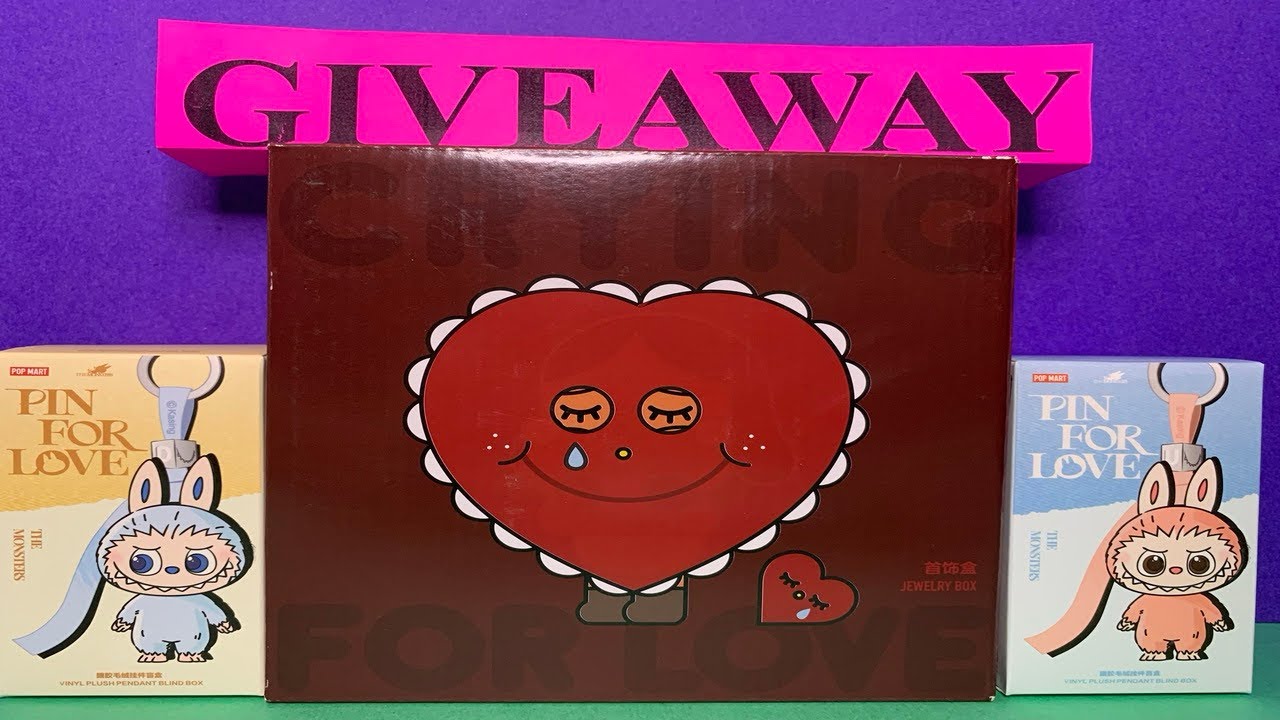 Labubu pin for love giveaway - YouTube