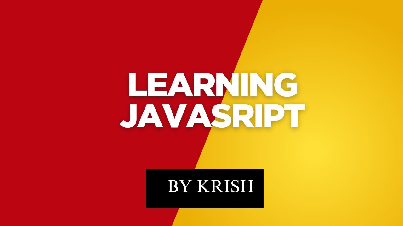 LEARNING JAVASCRIPT - YouTube