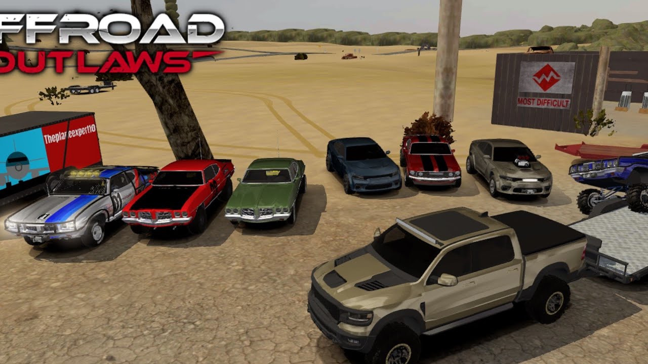 Finding and Upgrading the New Cars! Offroad Outlaws New Update - YouTube