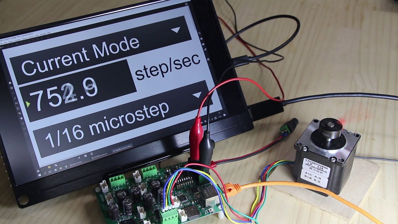 Voltage and Current drive mode / Microstepping of stepper motor - YouTube