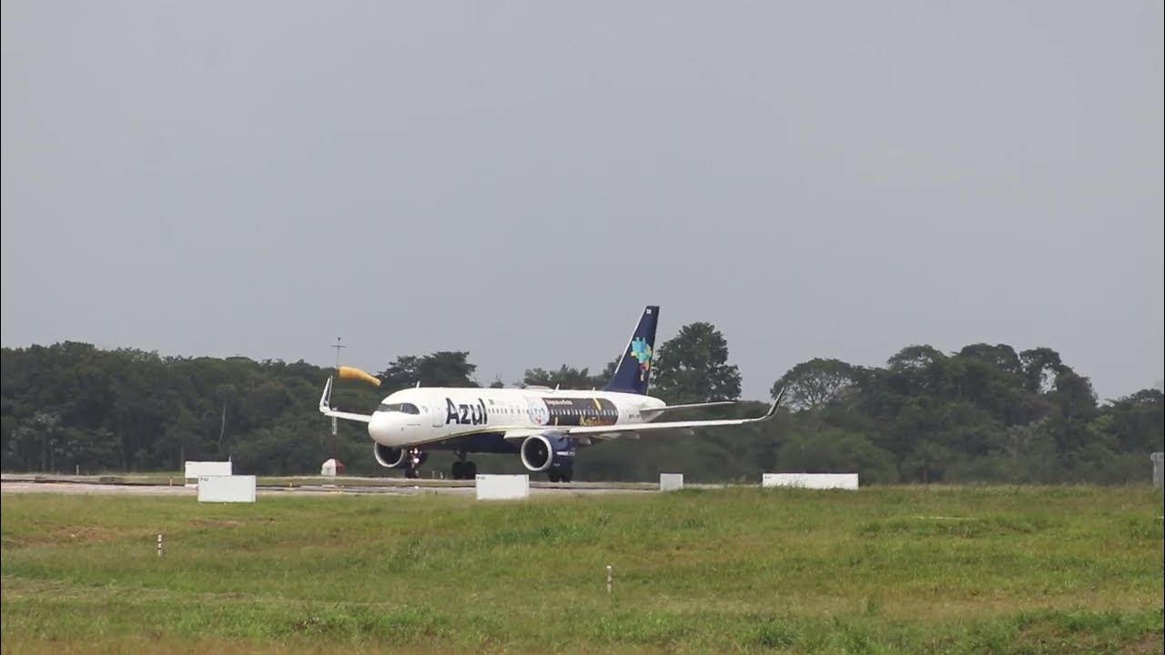 [SBBE] Decolagem Airbus A320 NEO Azul Linhas Aéreas (Kopenhagen Sticker) - YouTube