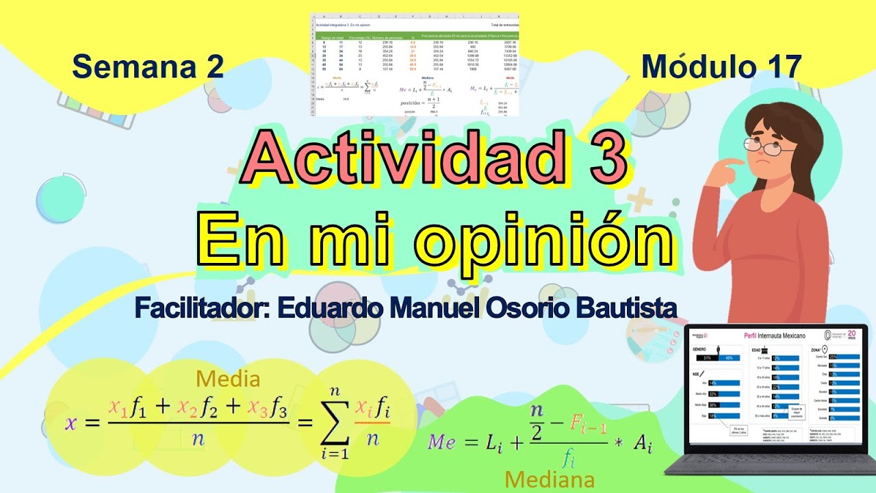 Módulo 17 semana 2 actividad 3 "En mi opinión" 2021 - YouTube