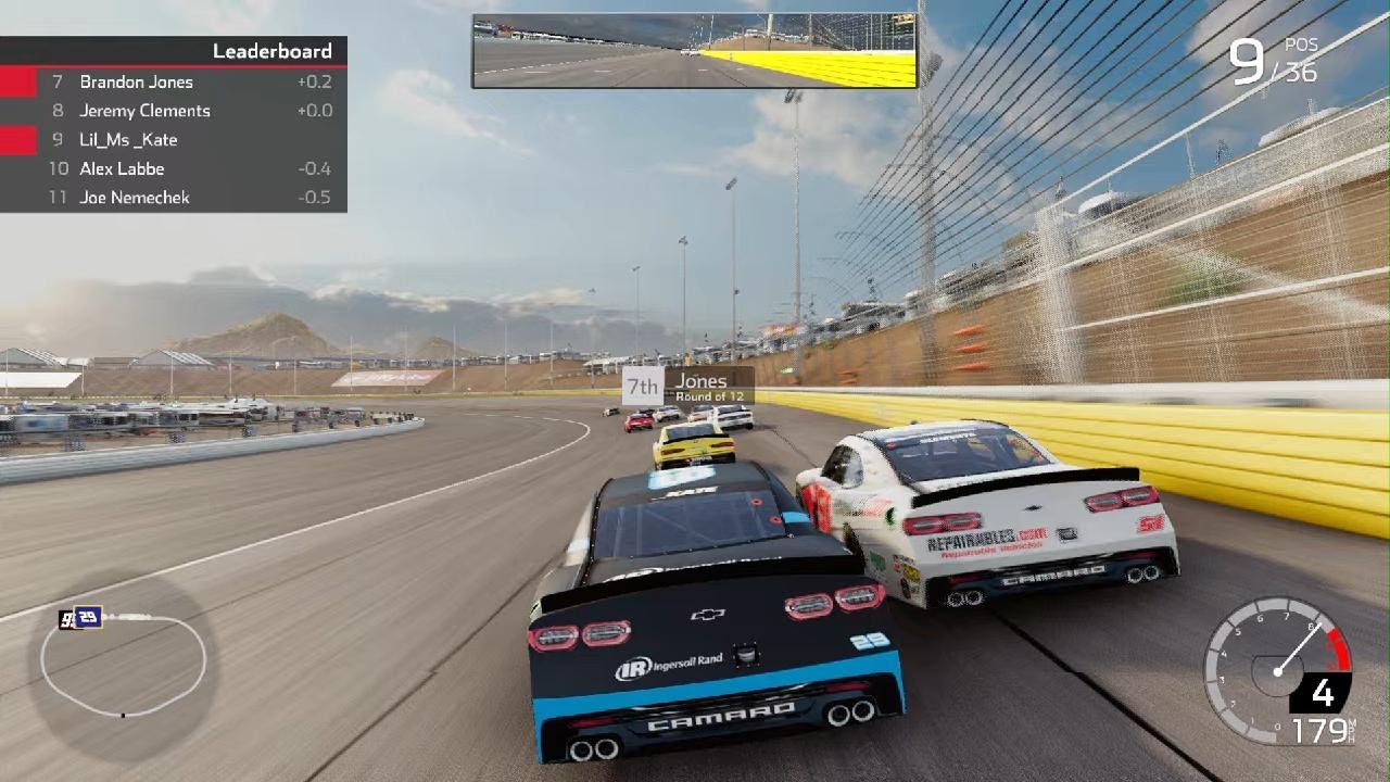 NASCAR Heat 5_Career Mode Season 2 Playoff Race 2 - YouTube