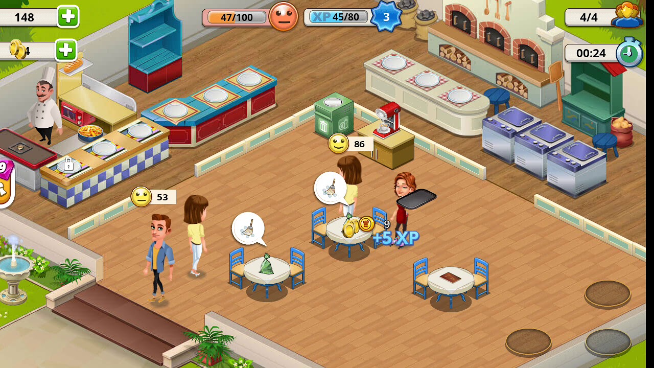 CAFE TYCOON Restaurant cooking & restaurant simulation - YouTube