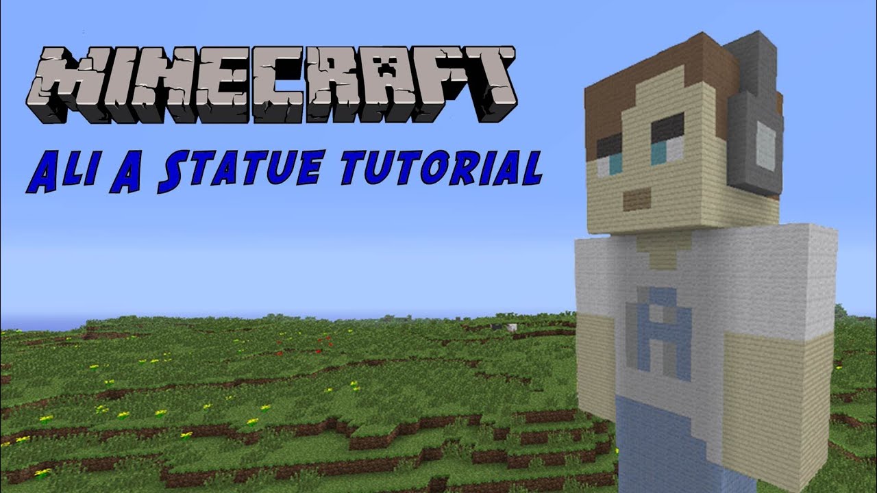 Minecraft Tutorial: Ali A Statue - YouTube