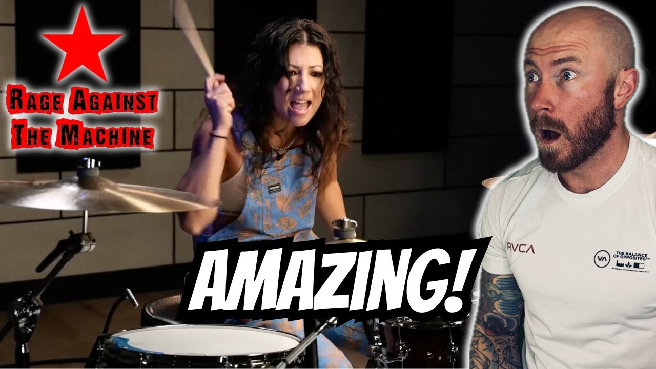 Drummer Reacts To - Jess Bowen Hears Rage Against The Machine For The ...