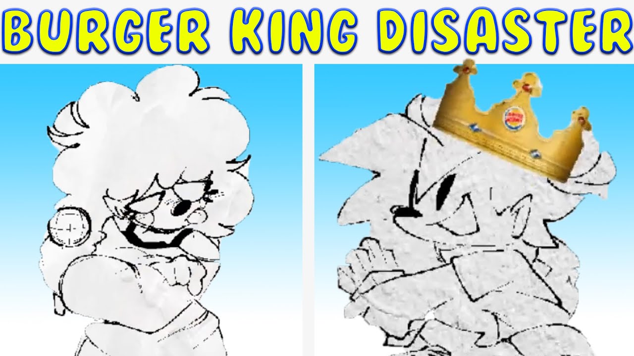 Friday Night Funkin' - BURGER KING DISASTER [FNF MOD/HARD] - YouTube