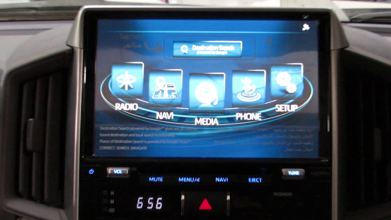 360 degree camera 3D Land cruiser 2019 on original system - YouTube
