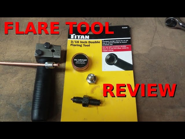 Brake Line Bender Double Flare Tool Lisle 33260 Low Profile Flaring ...